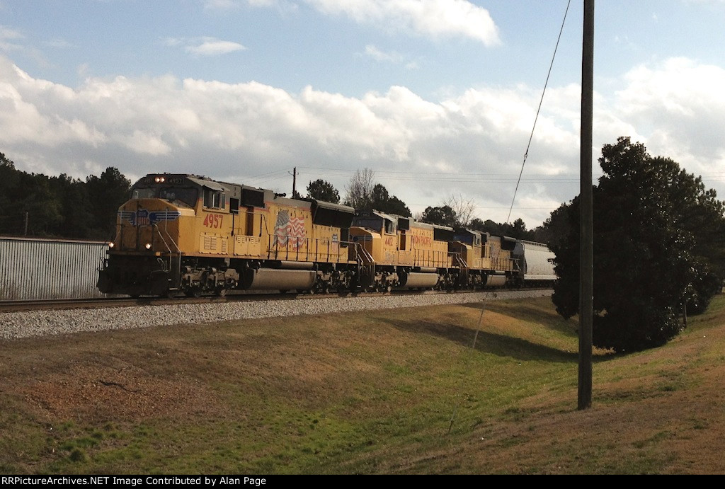 UP SD70Ms 4957, 4412, and 5098 all ready to go